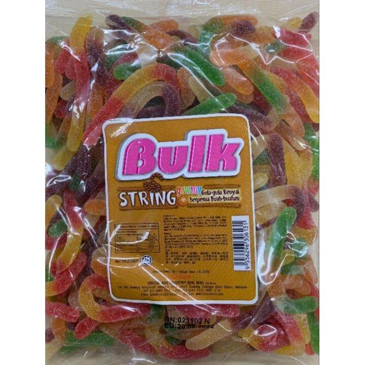 [QQ COMFORT] GUMMY STRING 800G/BULK STRING/CACING KENYAL | Lazada