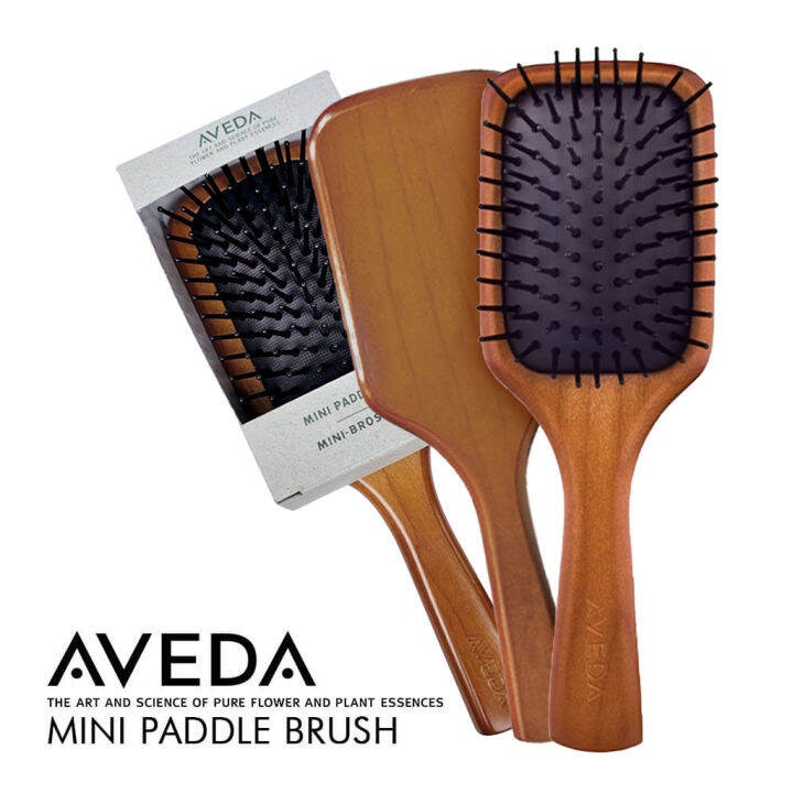 แปรงตกแต่งทรงผม AVEDA Mini Paddle Brush อเวดา ถนอมหนังศีรษะ ไซส์มินิ | Lazada.co.th
