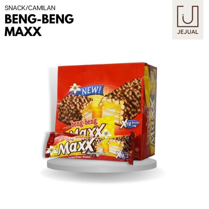 BENG BENG MAX Wafer/Biskuit Coklat/Cokelat 1pax/1 pack 12pcs Chocolate ...