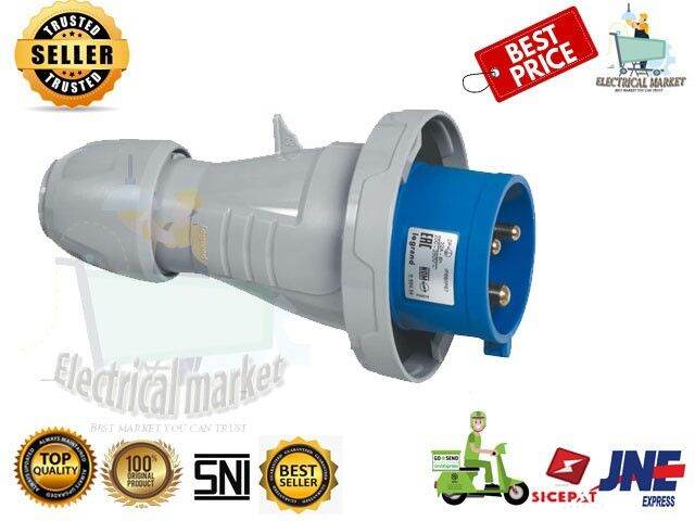 LEGRAND Straight Plugs 32A 3 Pin 555434 2P+E | Lazada Indonesia