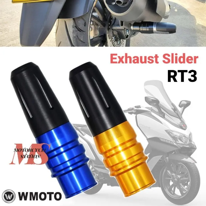 WMOTO RT3 250 ANTI FALL STICK RT3 ALLOY CNC SLIDER EXHAUST | Lazada