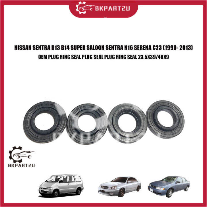 NISSAN SENTRA B13 B14 SUPER SALOON SENTRA N16 SERENA C23 PLUG O RING ...