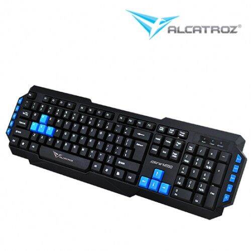 Alcatroz Xplorer M550 (Black/Blue) Multimedia Gaming Keyboard | Lazada PH