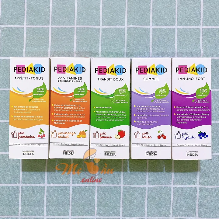 Vitamin PediaKid cho bé từ 6 tháng đủ loại 125ml nội địa Pháp | Lazada.vn