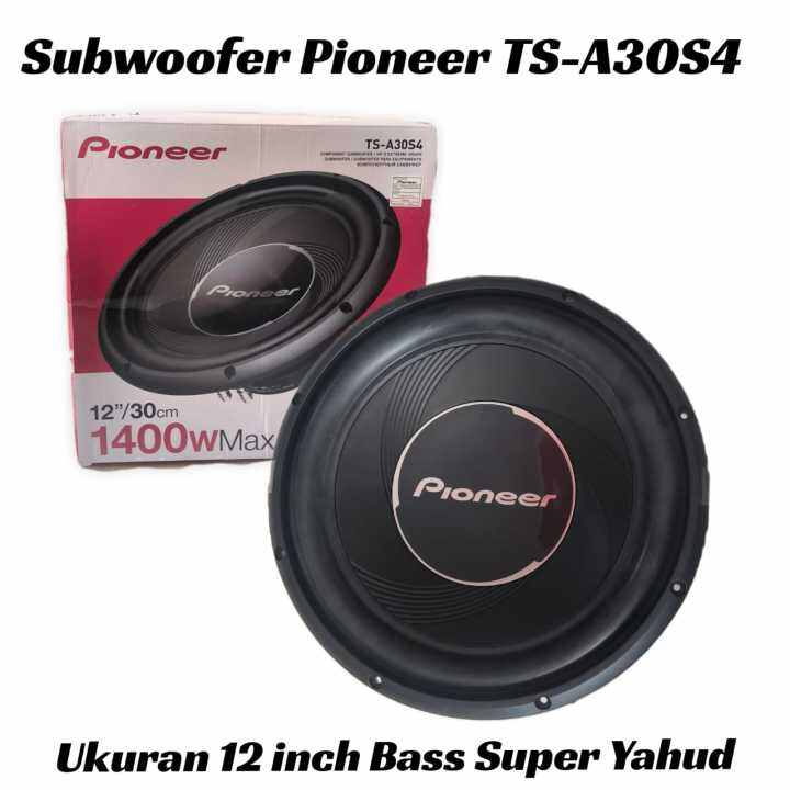Subwoofer Pioneer TS-A30S4 - New Series - 12 Inch | Lazada Indonesia