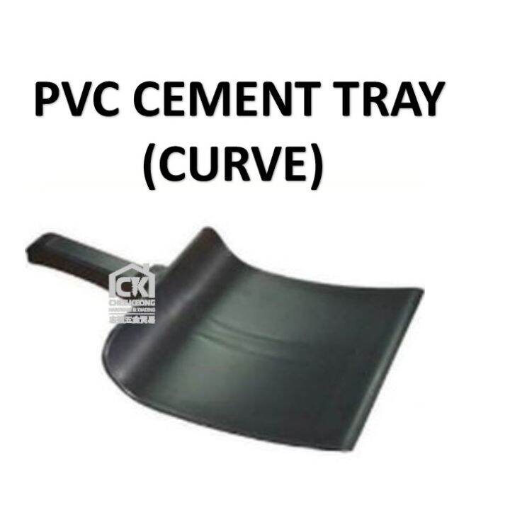 PVC CEMENT TRAY / PAPAN PING PONG / HAFT ROUND / CURVE /SCOOP CEMENT ...