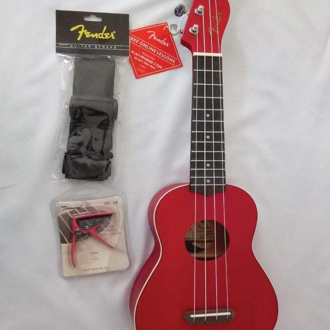 Summer Promo Fender Mini 23 inch Acoustic Guitar - RED | Lazada PH