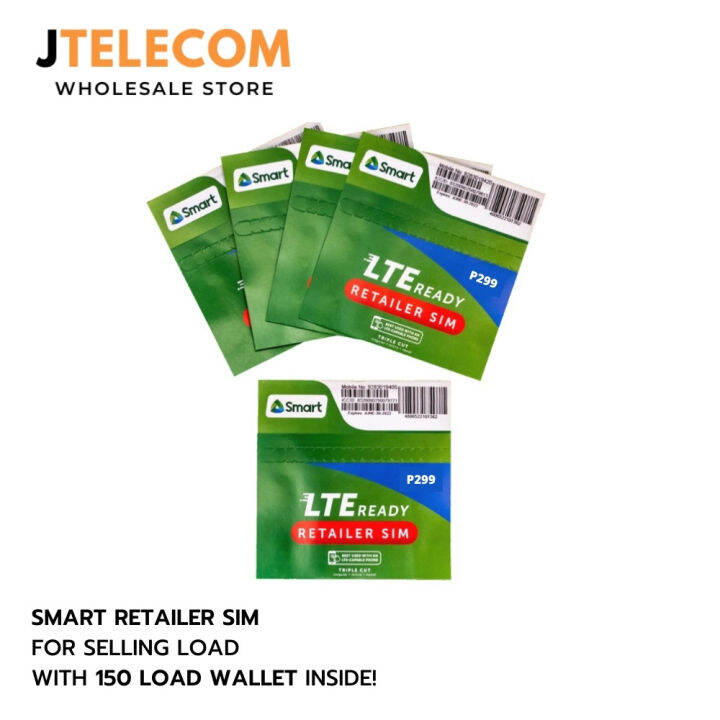 SMART RETAILER SIM WITH 150 LOAD WALLET INSIDE | Lazada PH