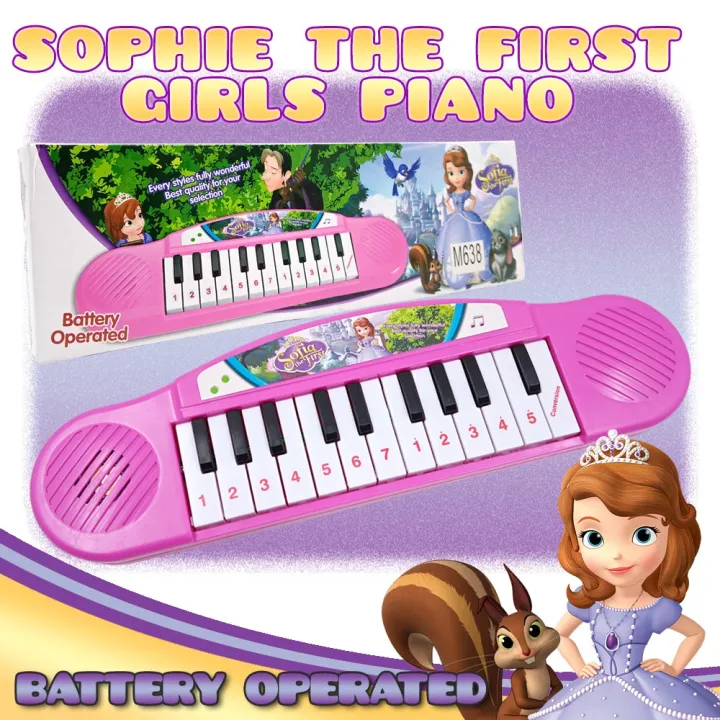 Sofia the 1st/Lightning Mcqueen Musical Instrument 22 keys Electronic ...