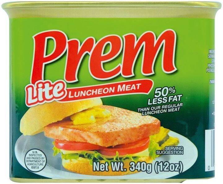 PREM LUNCHEON MEAT LITE (50% LESS FAT) | Lazada PH