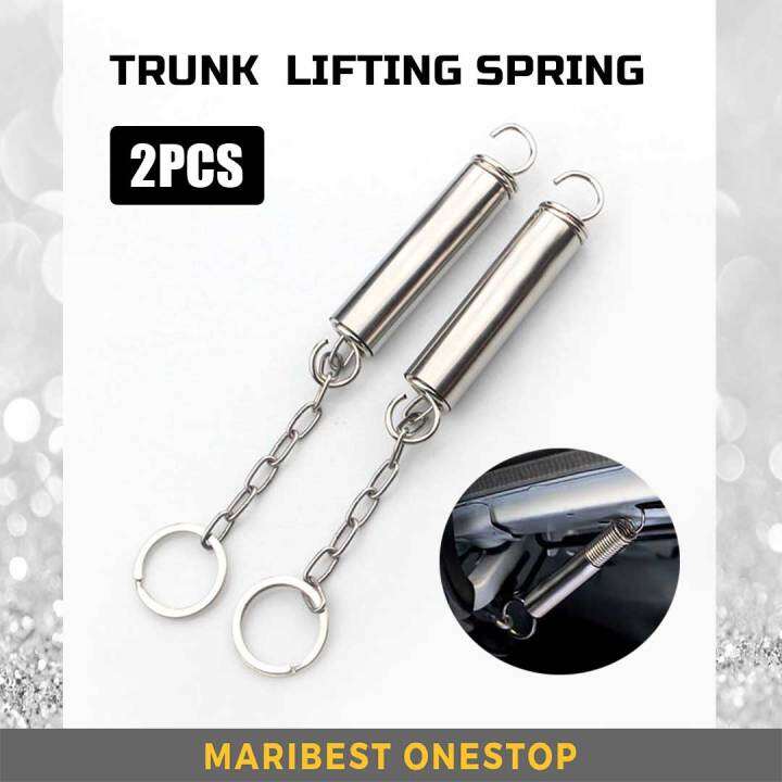 TB142S 2-PCS TRUCK BOOT PID LIFTING SPRING ADJUSTABLE BONNET TRUNK ...