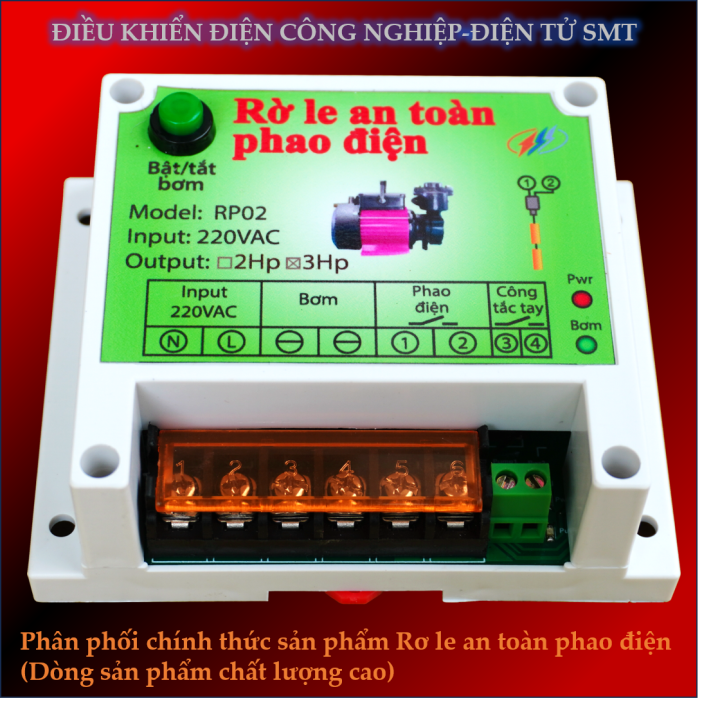 Rờ le an toàn phao điện RP02 | Lazada.vn