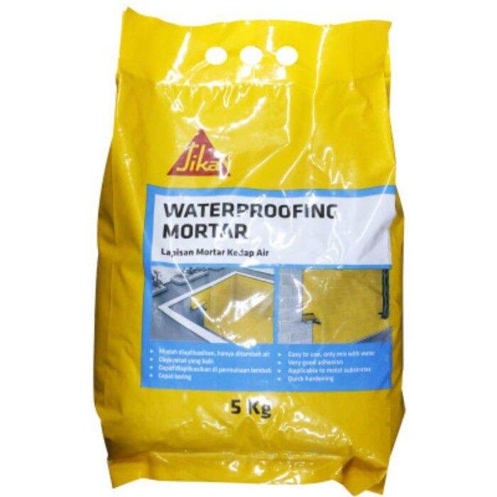 SIKA WATERPROOFING MORTAR 5KG | Lazada Indonesia