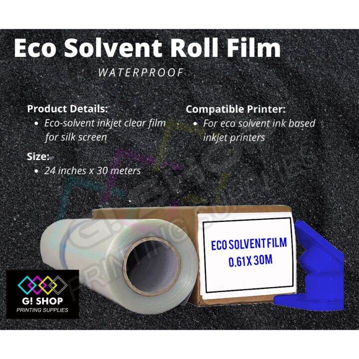 Silkscreen Acetate Inkjet Transparency Film for Eco Solvent Printers ...