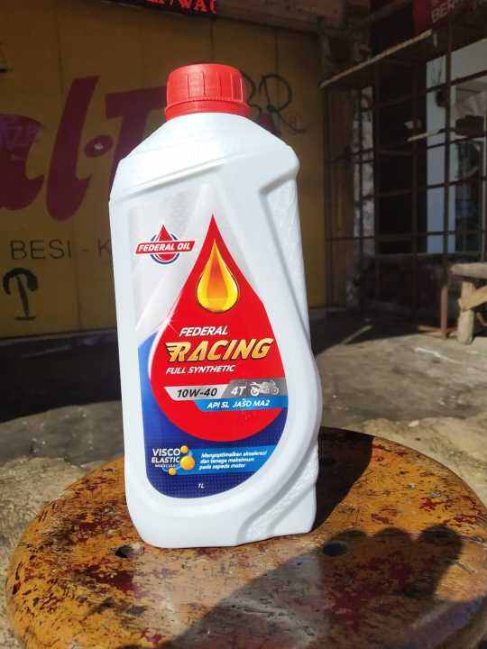 (COD) OLI FEDERAL RACING 1L COCOK UNTUK SEGALA JENIS MOTOR SPORT VIXION ...