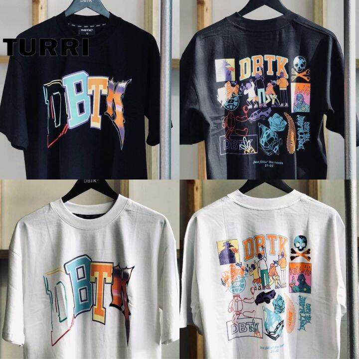 DBTK Compilation 21-22 Black and White Oversized Tee / Clothes / Tops ...