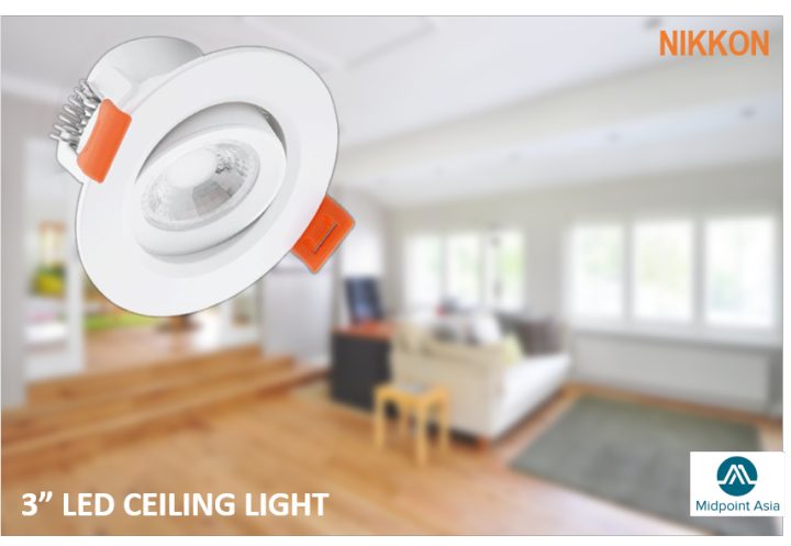 3'' LED Downlight 5W [Package of 5 pcs] | Lazada