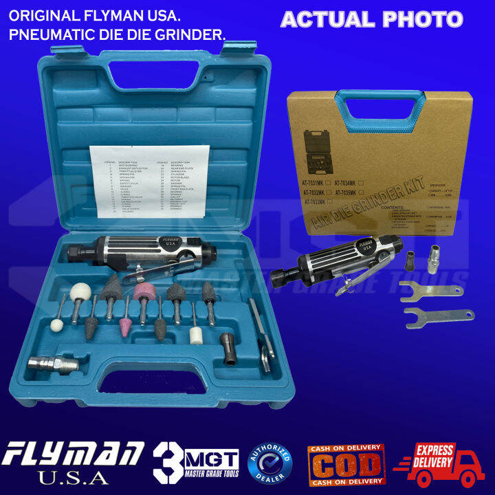 Original Flyman Air Die Grinder Porting Tool Set | Lazada PH