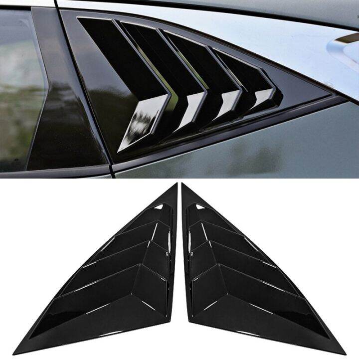 Car Rear Window Louver Shutter Cover Trim For Hyundai Tucson NX4 2021 2022 2023 Hybrid Window ...