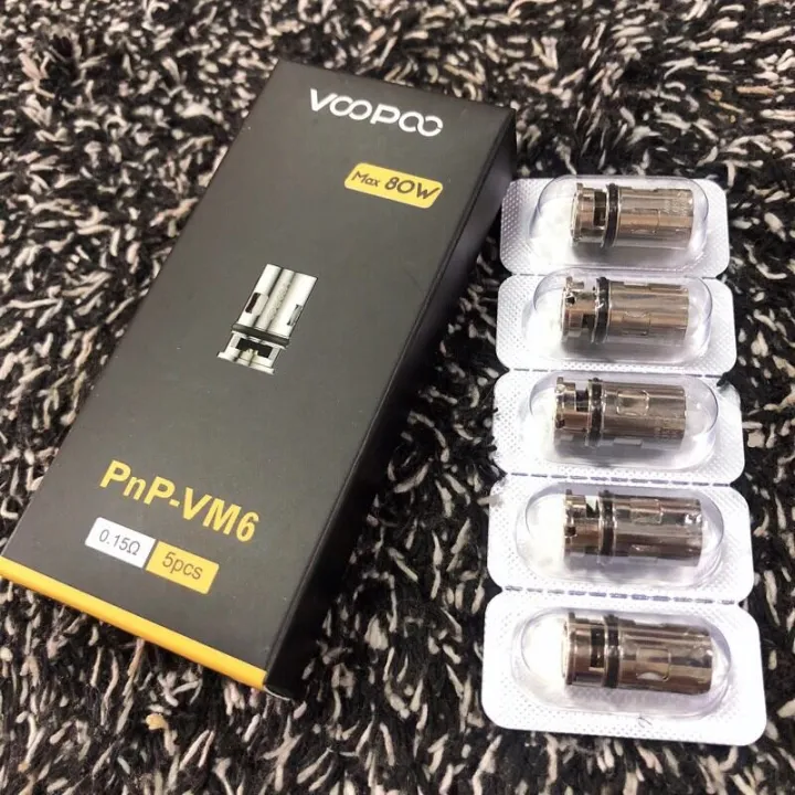 [Ship Today] 5PCS Replacement PnP VM6 Mesh OCC Coil Head Mesh 0.15ohm Coil for VOOPOO Argus Pro ...