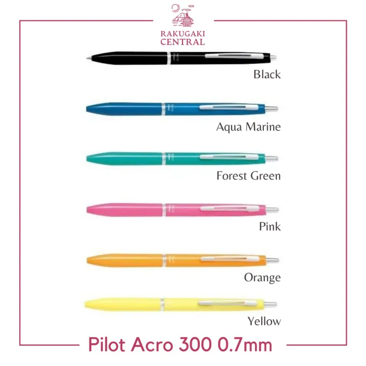 stationery Pilot Acro 300 Ballpoint Pen 0.7mm | Lazada PH