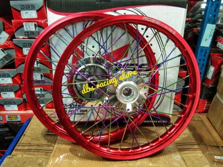 Velg Jari Jari Paketan Ring 17x140 Rossi Merah,Motor Vixion Old,Jari ...