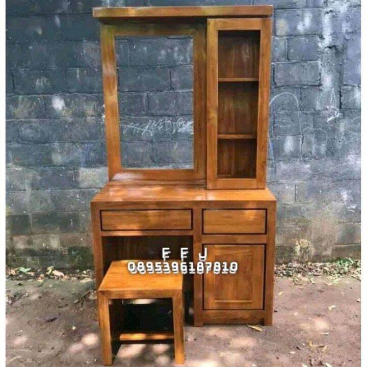 Meja Rias Minimalis Jati meja rias simple meja rias minimalis modern ...