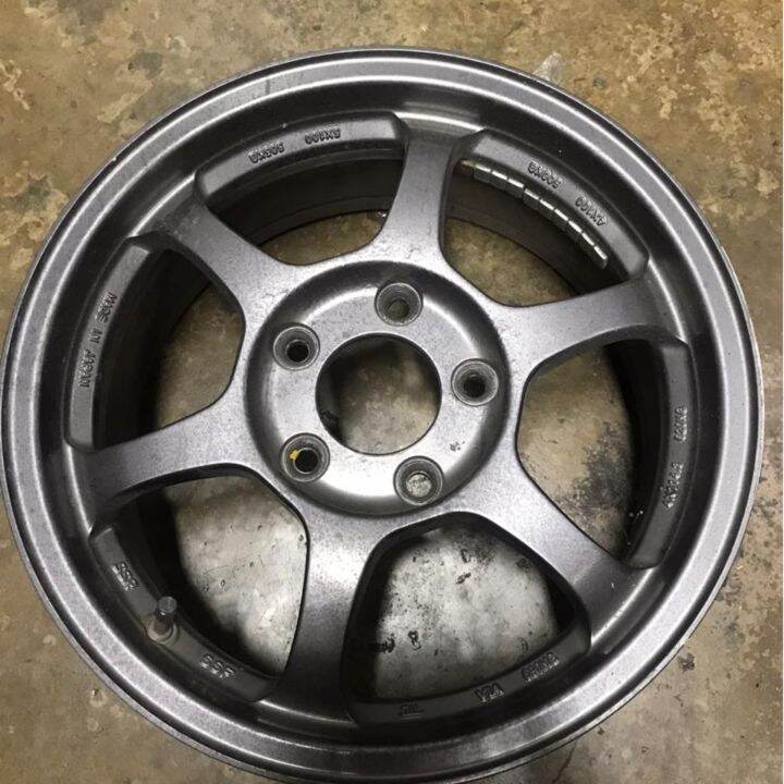 SSR TYPE -C 15 INCH ORIGINAL JAPAN SPORT RIM METEL GUN COLOUR | Lazada