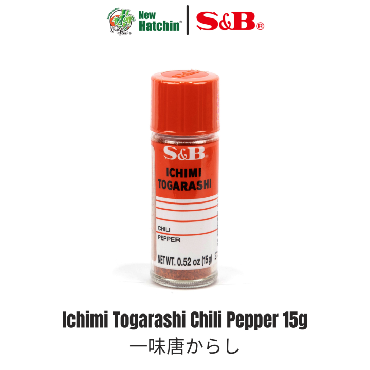 S&B ICHIMI TOGARASHI (CHILI PEPPER) 15G | Lazada PH