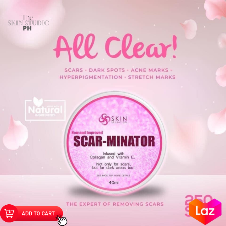 SKIN SENSATION SCARMINATOR CREAM / SOAP / GLOW TONIC | Lazada PH