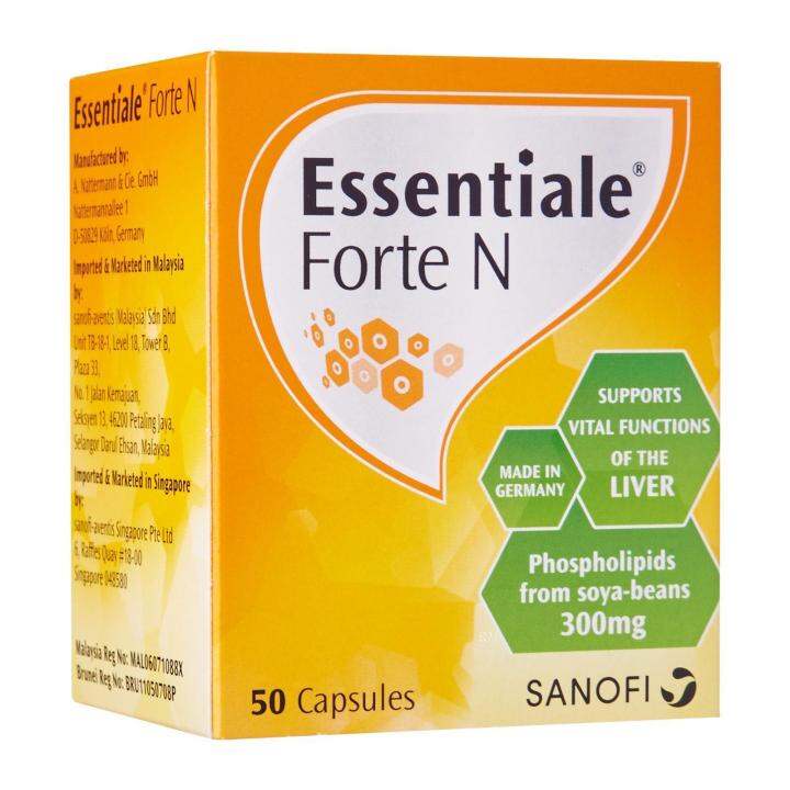 Sanofi Essentiale Forte N 50 Capsules - By Medic Drugstore | Lazada ...