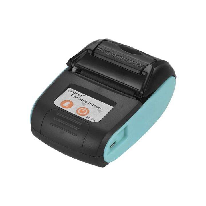 GOOJPRT PT-210 Portable Thermal Printer Handheld 58mm Receipt Printer for Retail Stores ...