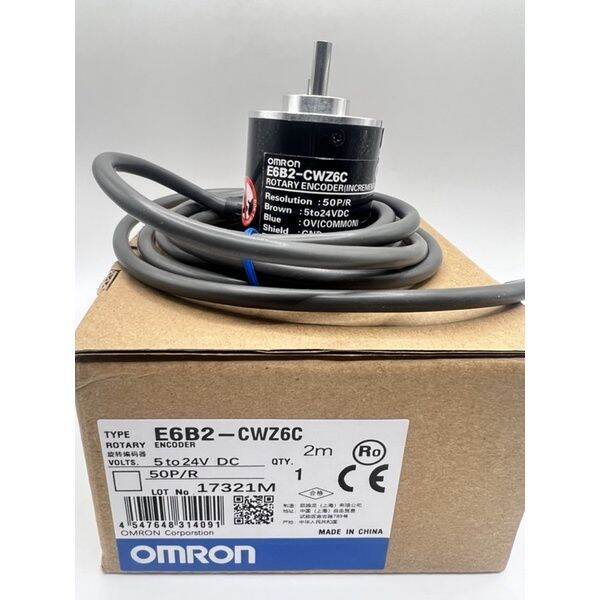 ROTARY Encoder E6B2-CWZ6C 50P/R มาพร้อมกล่อง ของใหม่ ของแท้! ส่งจากไทย ...