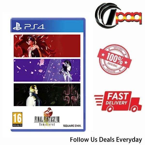 PS4 Final Fantasy VIII Remastered | Final Fantasy 8 | FF8 (R2)(English ...