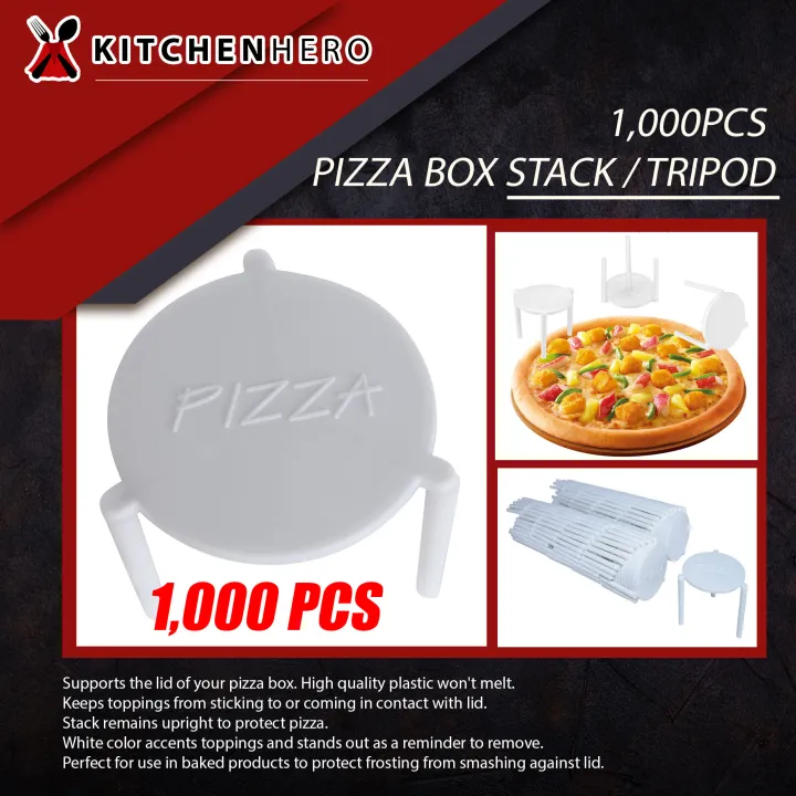 1,000pcs Pizza Tripod Box Stand / Pizza Saver Stand White | Lazada PH
