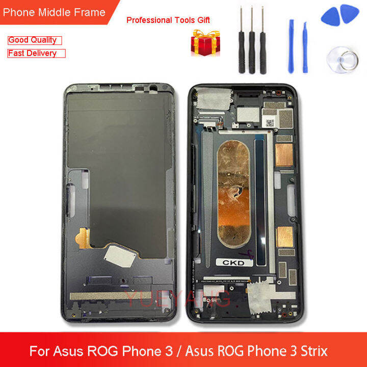 6.59 inches For Asus ROG Phone 3 Strix / Asus ROG Phone 3 Middle Frame ...
