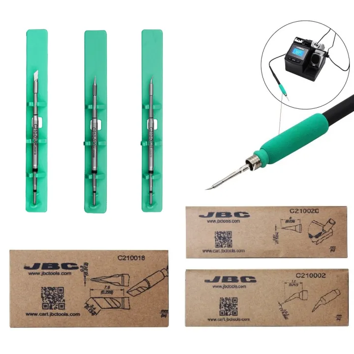 Original C210 Soldering Iron Tips 210 Tips for JBC T210-A T210-NA Sugon ...