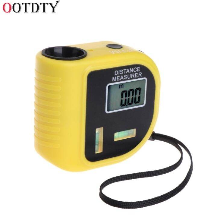 OOTDTY CP-3010 18M Mini Ultrasonic Digital Tape Measure Range Finder ...