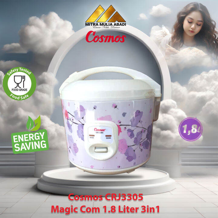 Magic Com Cosmos 3 in 1 1.8 Liter CRJ-3305 | Lazada Indonesia