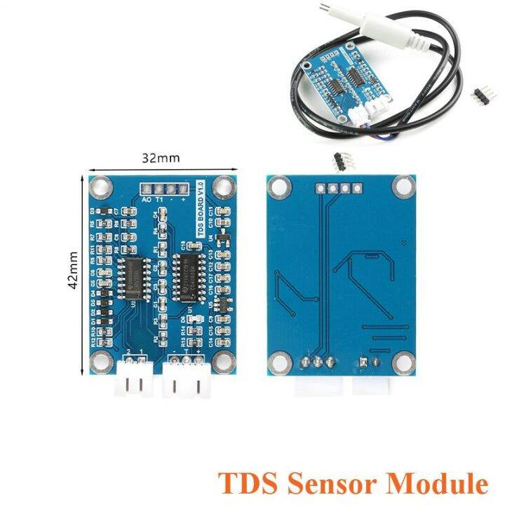Analog TDS Sensor Module Analog Water Quality Monitoring Sensor DS18B20 ...