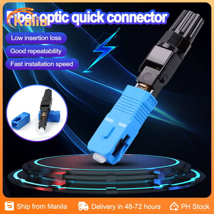 10pcs SC-UPC Fast Connector, Fiber Fast Cold UPC Embedded Fiber ...
