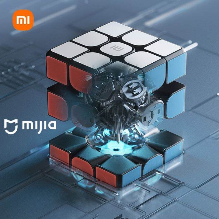 Xiaomi Smart Third-order Rubik's Cube Mijia APP Control Puzzle Magnetic ...