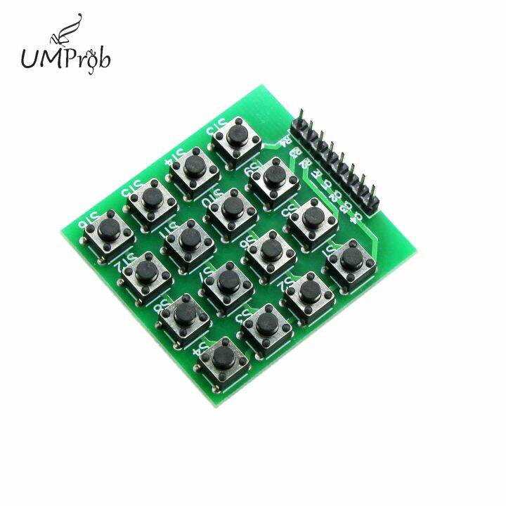 4x4 Keypad Mcu Accessory Board Matrix Keyboard 16 Key Buttons For Arduino Lazada Ph