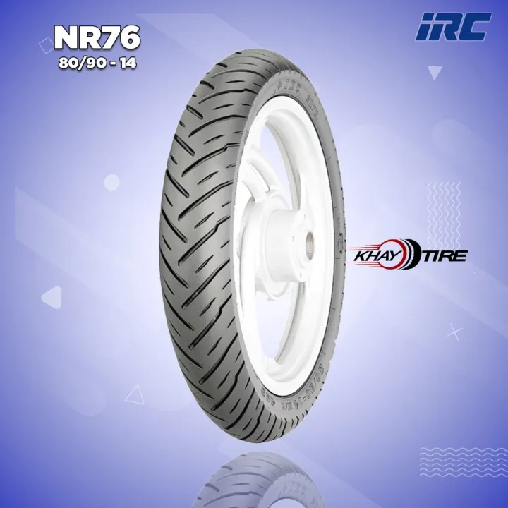 BAN LUAR IRC 80/90-14 NR 76 TUBE TYPE (MEMAKAI BAN DALAM) | Lazada ...