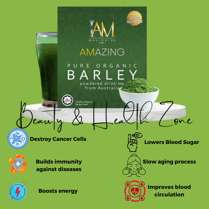 I AM Worldwide Amazing BARLEY Pure Organic Weight Loss Improves ...