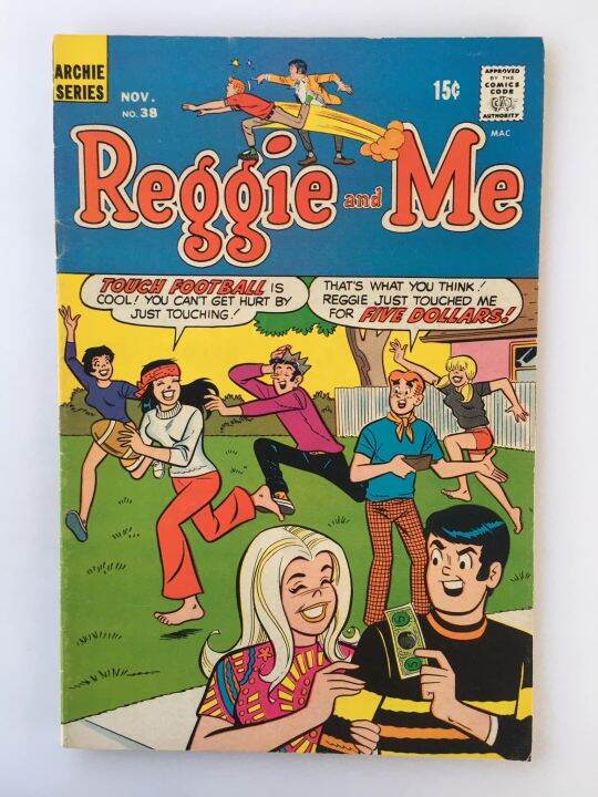 Reggie and Me 38 Published Nov 1969 by Archie Publication Comic Book ...