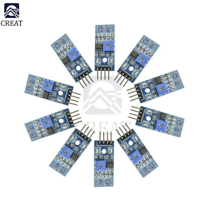 10PCS TCRT5000 Infrared Reflective Sensor IR Photoelectric Switch ...