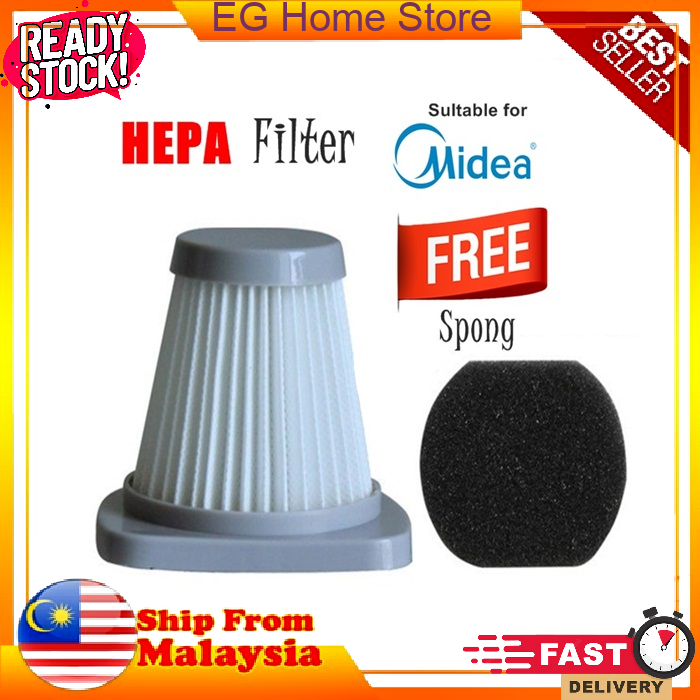 Replacement HEPA Filter For Midea Sc861 Sc861A Vacuum Cleaner Spare ...