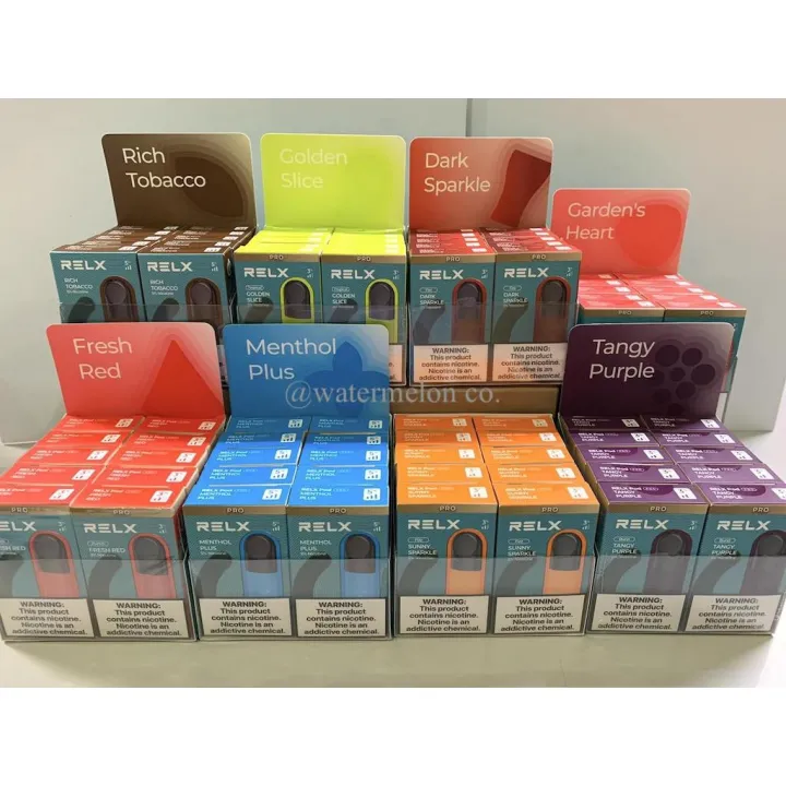 Authentic RELX INFINITY and ESSENTIAL Flavor Pods Juice - Fresh Red ...