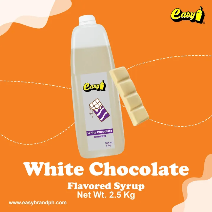 Easy Brand QC - White Chocolate Flavored Syrup 2.5Kg | Lazada PH